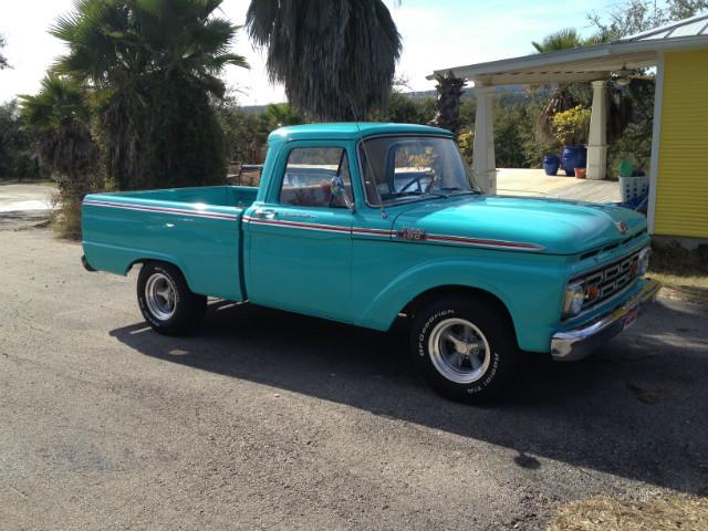 1964 Ford F-100 Custom Cab Short bed for sale in Round Mountain TX from ...